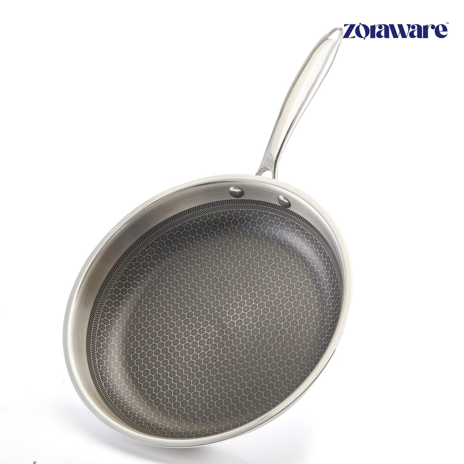 Honey Comb Triply Kadai + Fry Pan + Roti Tawa + Tasra + Dosa Tawa 7 Pc ...