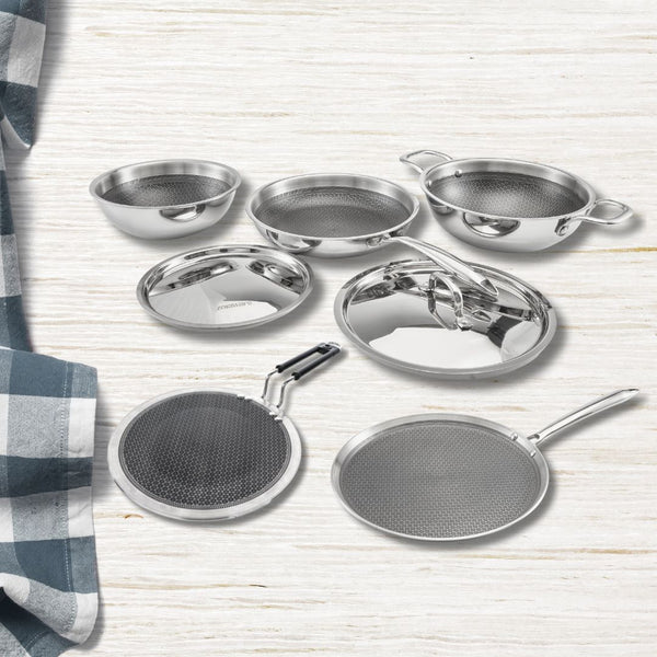 Honey Comb 7 Pcs Cookware Set – ZORAWARE